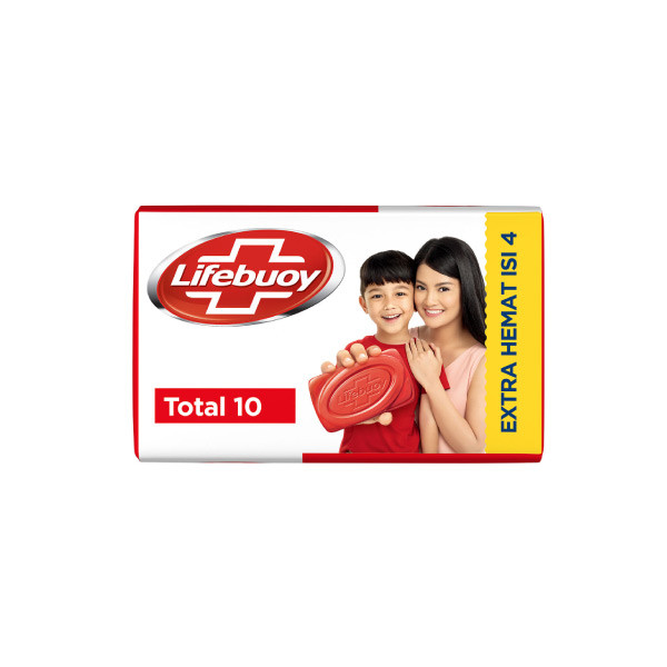 Jual LIFEBUOY BAR SOAP TOTAL 10 BANDED 4 100 GR | Shopee Indonesia