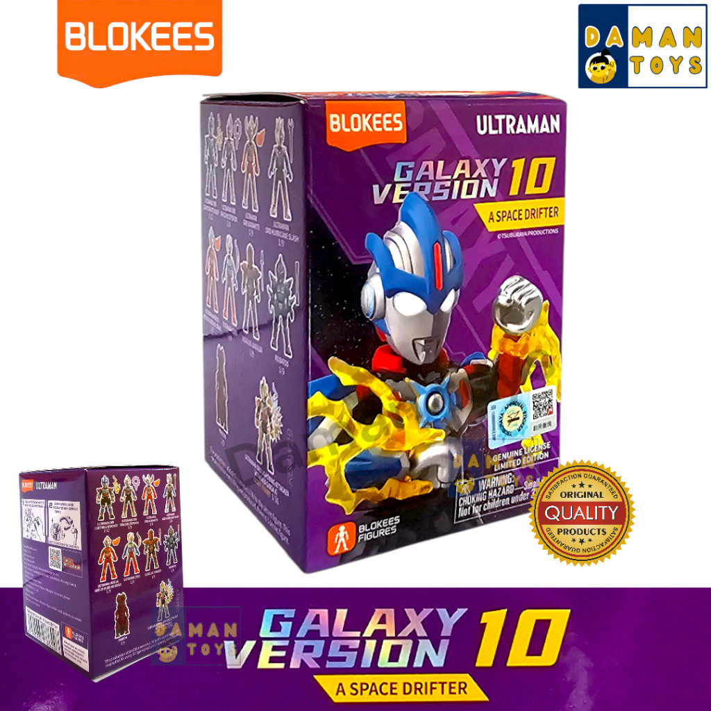 Jual Blind Box Blokees Ultraman OThunder Ginga X Me Zero Jugglus ...