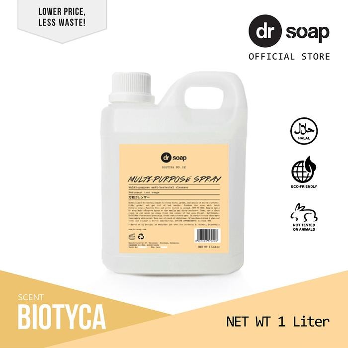 Jual dr soap Multi Purpose Spray (Biotyca) 1L - Spray Multifungsi ...