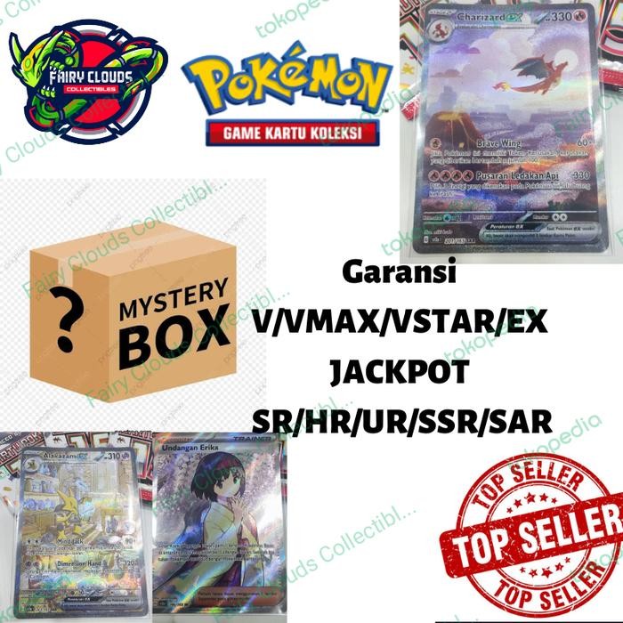 Jual OrderLgsgKirim_ MYSTERY BOX Pokemon TCG Indonesia - Garansi GX/V/VMAX - ALL FOIL CARD ...