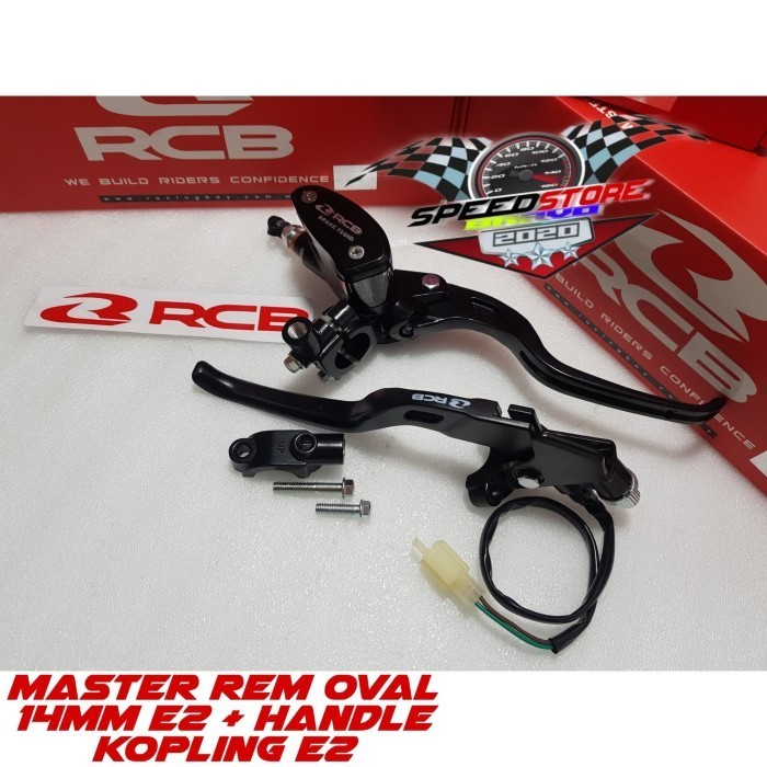 Jual New Product Master Rem Rcb 14Mm Kanan E2 Tabung Oval Kiri Kopling ...