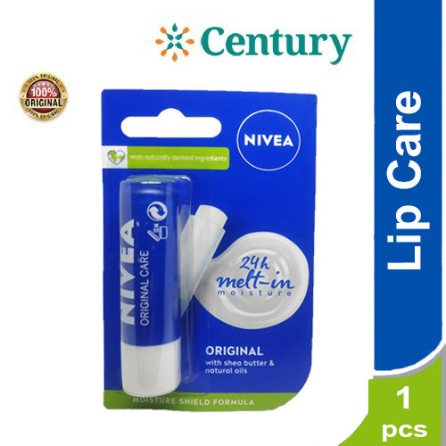Jual NIVEA LIP CARE ESSENTIAL DAILY CARE & PROTECT (BIRU) / PERAWATAN ...