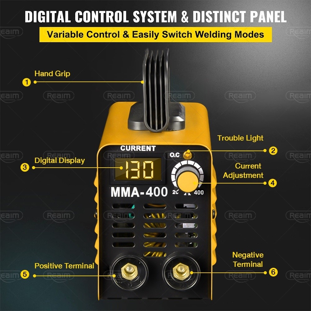 Jual REAIM MMA-250 Mesin Las Inverter 450 Watt Mesin Las Listrik Murah Mini Kecil Inverter ...