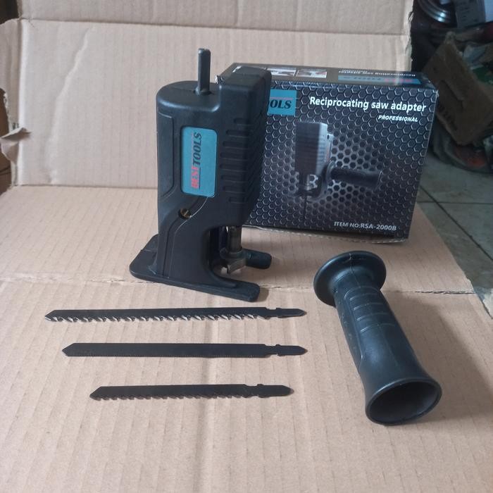 Jual PREMIUM Adaptor Mesin Bor Jadi Gergaji / Adapter Bor Jadi Jigsaw ...