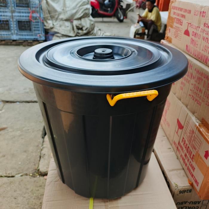 Jual New Ember Plastik Abu Tong Air 60 Liter Tutup Besar 60L MURAH | Shopee Indonesia