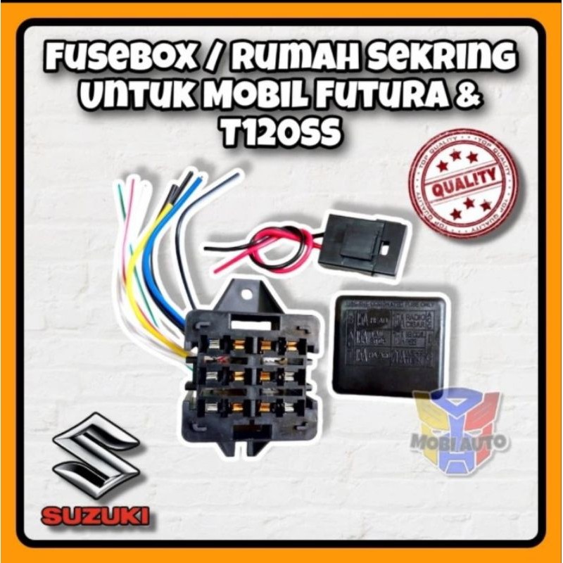 Jual Fuse Box / Rumah Sekring Sikring FUTURA dan T120SS Original ...