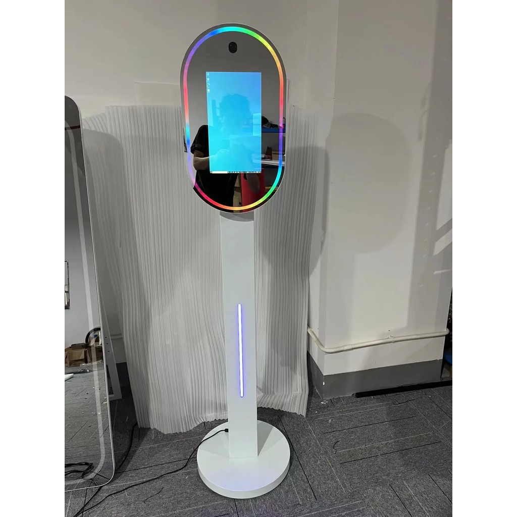 Jual New Business Full Touch Smart Magic Mirror Photo Booth Built-In ...