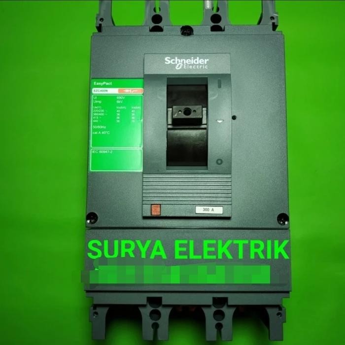 Jual Ready JT Mcb mccb breaker schneider ezc 300A 300 a 300 amper ...