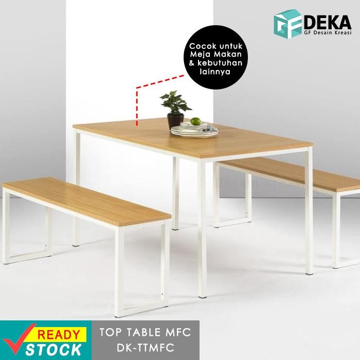 Jual Top Table Meja Kerja Daun Meja Particle Board Mfc Melamin 18Mm ...