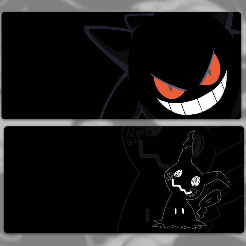 Jual Pc Black Anime Ghost Speed Gamer Computer Gaming Big Mouse Pad Mat ...