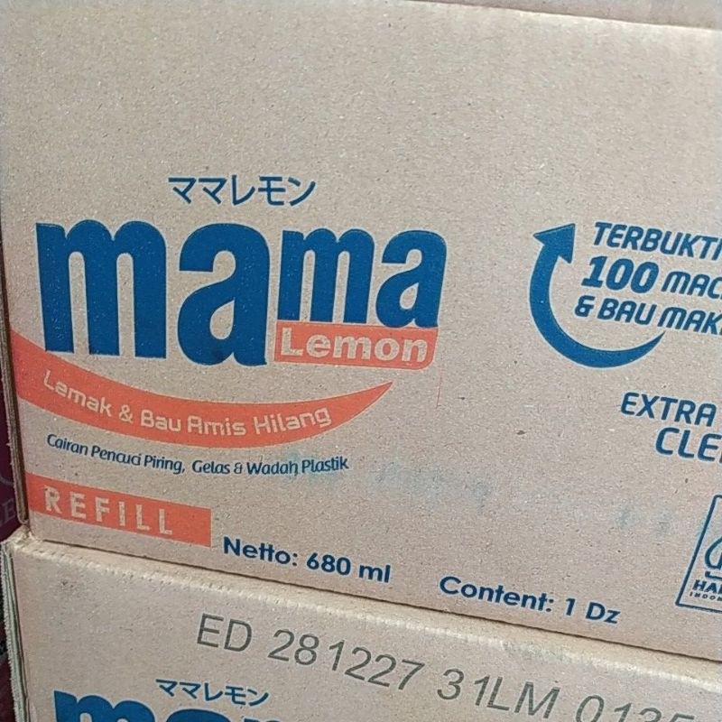 Jual Mama Lemon 680 ml 1 Dus | Shopee Indonesia