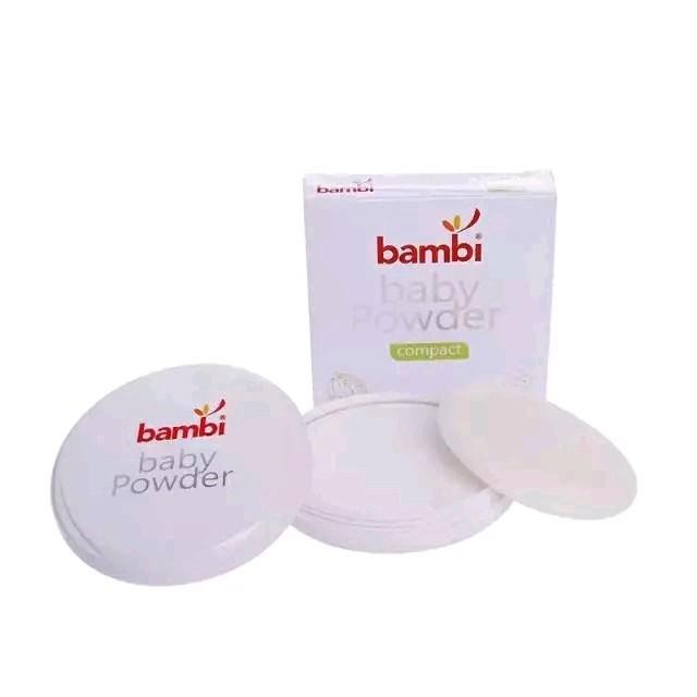 Jual Bambi Baby Powder Compact 40gr - Bedak Padat Bayi | Shopee Indonesia