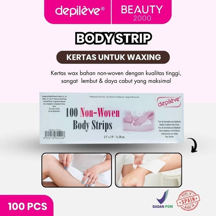 Jual Kertas Waxing / Body Strips / Kain Waxing /Waxing Paper | Shopee ...