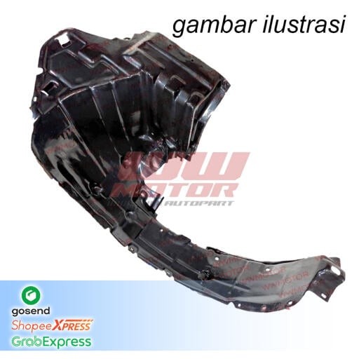 Jual LINER FENDER HILUX REVO SC/EXTRA CAB 4x2 16-18 FR RH (53805-0K140 ...