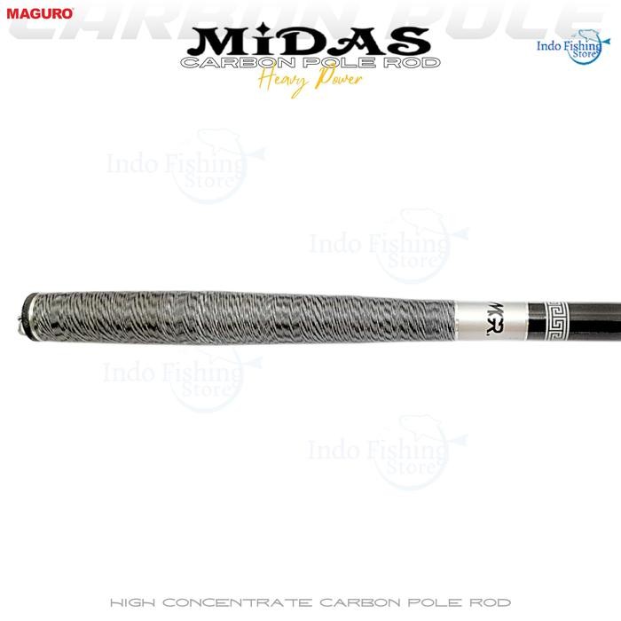 Jual Joran Tegek MAGURO Midas NS Pole Rod Mancing Galatama Kolam Ruas ...