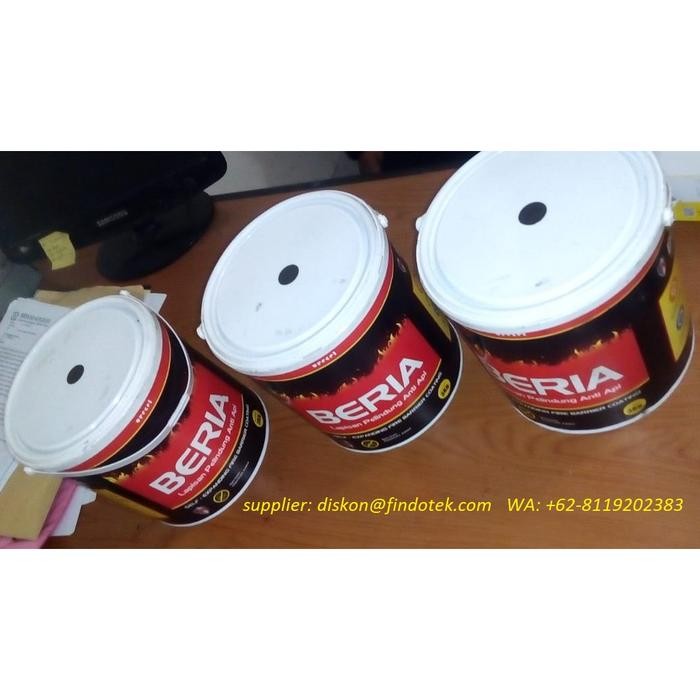 Jual Cat Tahan Api Beria, Urecel Beria black 1 kg kaleng, Cat Fire ...