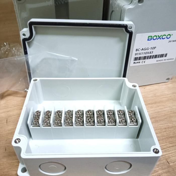 Jual Terminal Blok Box 10Pin Boxco Ip66 | Shopee Indonesia