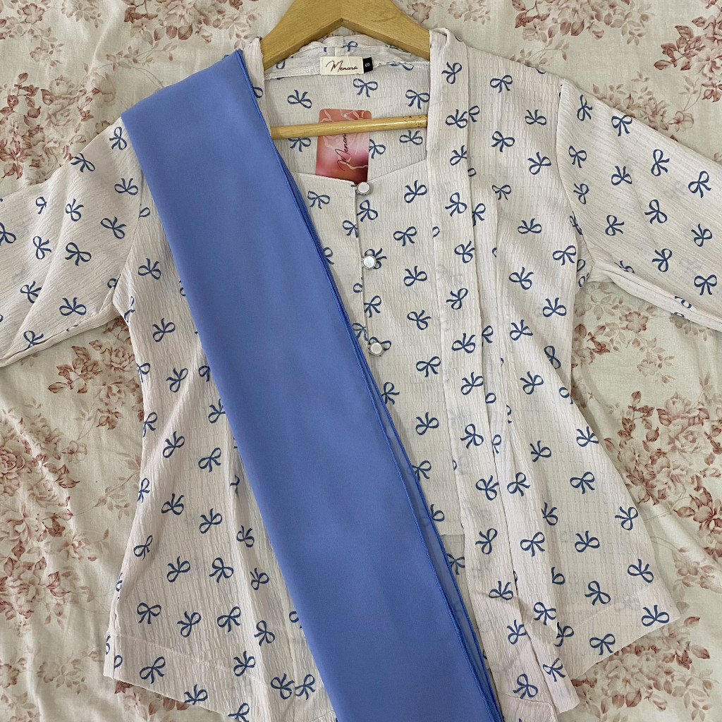 Jual Selendang Kebaya Chiffon Ceruty Menona Looks JDw1 | Shopee Indonesia