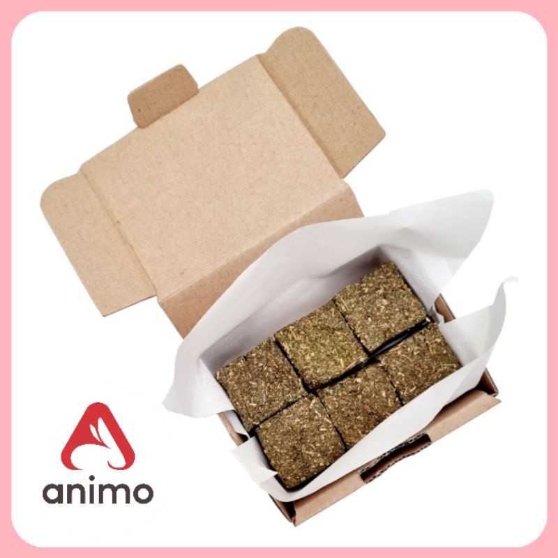 Jual Rabbit Hay Cube Snack Kelinci Alfafa Cemilan Rabbit Treat Suguhan ...