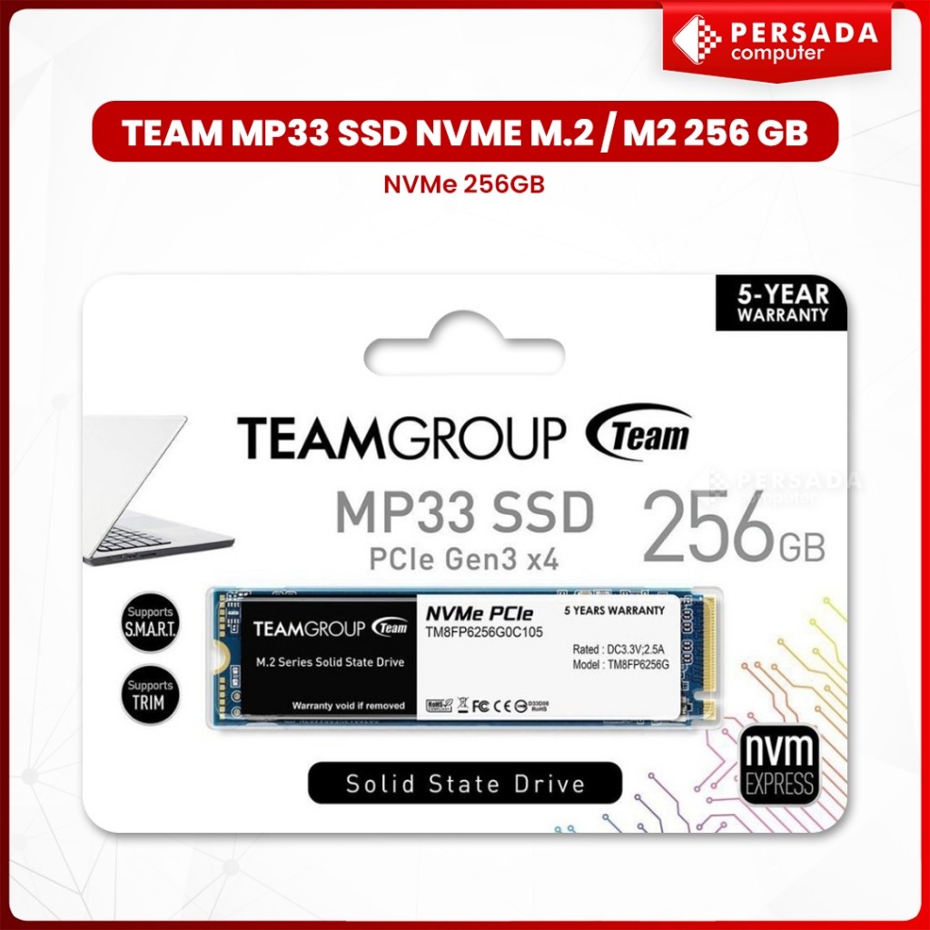 Jual MD Team MP33 256GB SSD NVMe M.2 / M2 256 GB - NVMe 256GB | Shopee ...
