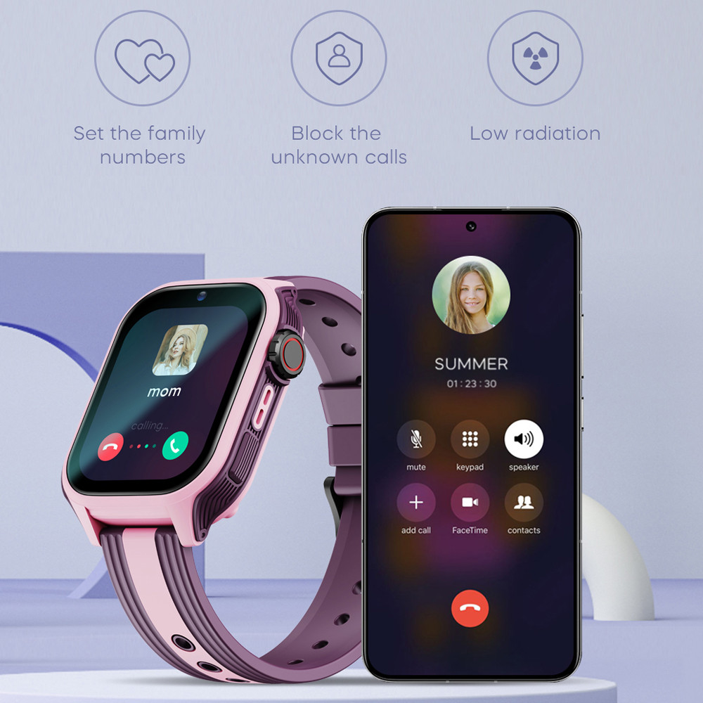 Jual 2025 New Vk36 4G Children Smartwatch Camera Video Call Sos Sim ...