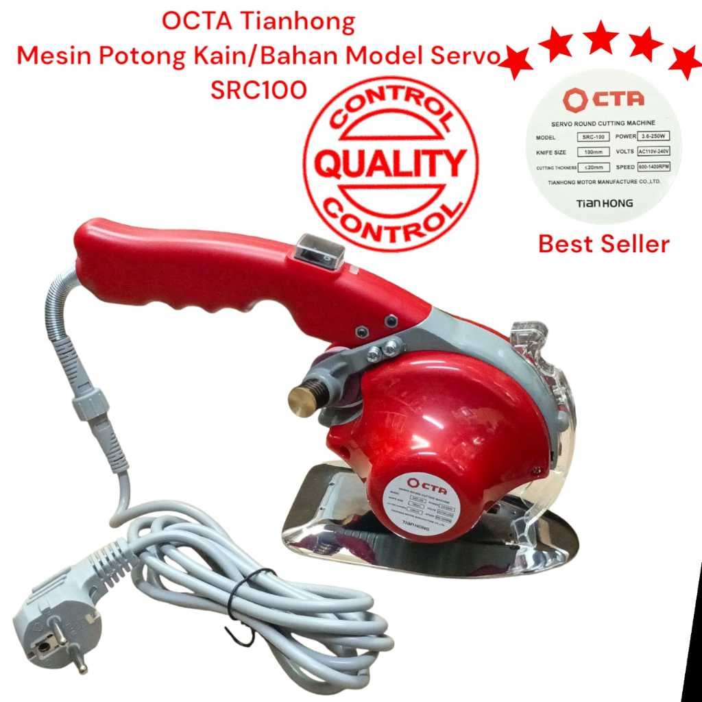 Jual mesin potong - Pisau Octa mesin potong bahan/kain octa servo SRC ...