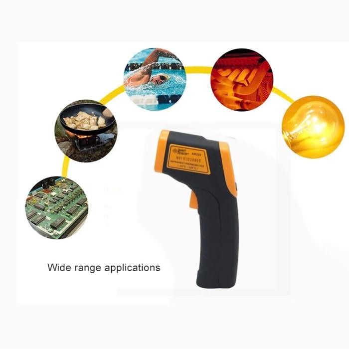 Jual Smart Sensor Thermometer Gun Ar320 -32C-380C Industrial Ir ...
