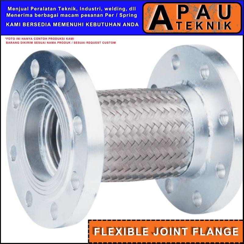 Jual Flexible joint 10 inch x 20 25 30 cm flange JIS 10K SS304 DN 250 ...