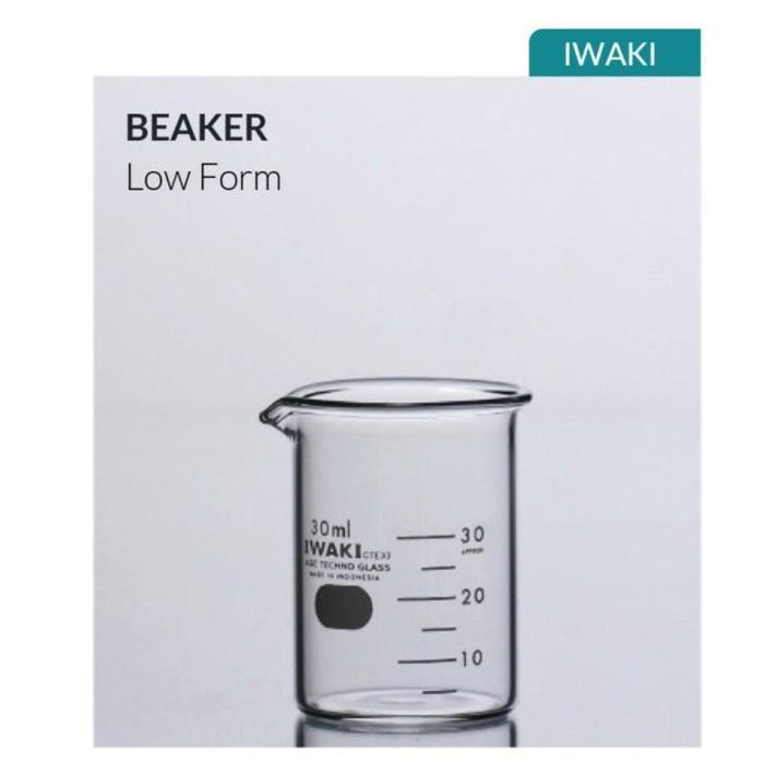 Jual Beaker Glass 2000 mL. Gelas Kimia 2000mL - Low form- IWAKI | Shopee Indonesia