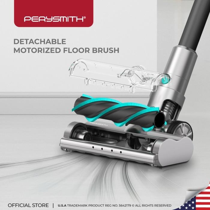 Jual Perysmith Xp6 Pro Cordless Vacuum Cleaner Perysmith Handheld 3 In1 ...