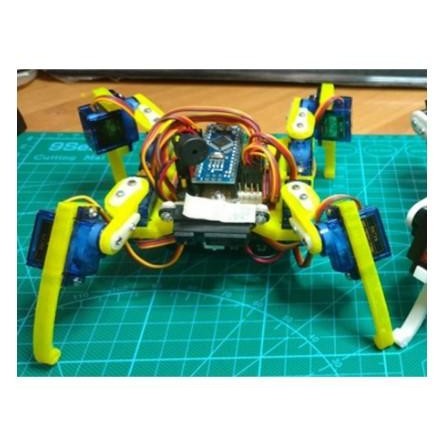 Jual Spider Robot Arduino - Quadruped Robot Arduino /PRINT 3D FULL RANGKA | Shopee Indonesia