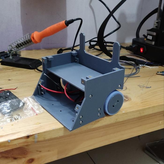 Jual chasis robot sumo 1kg MK-V (tanpa motor dc) | Shopee Indonesia