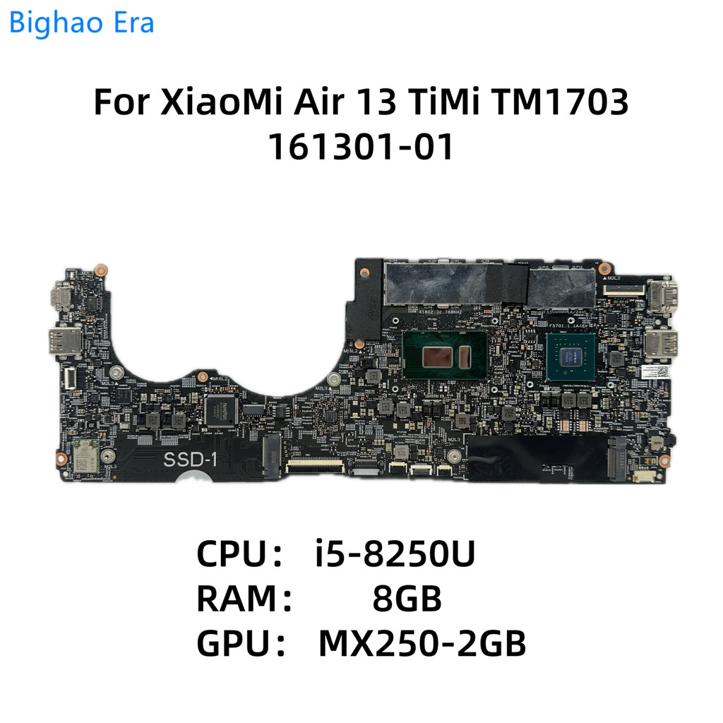Jual For XiaoMi Air13 161301-FC 161301-FB TiMi TM1703 Laptop Motherboard With i5-8250U CPU 8G ...