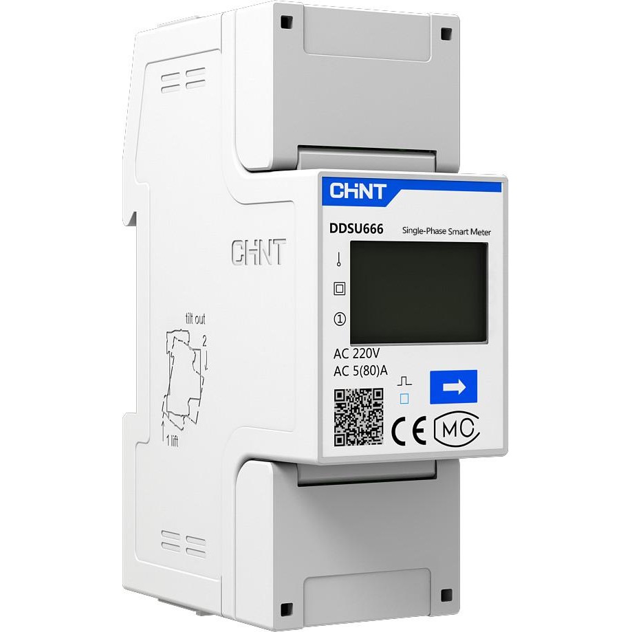 Jual Chint Ddsu666 Single Phase Din-Rail Meter | Shopee Indonesia