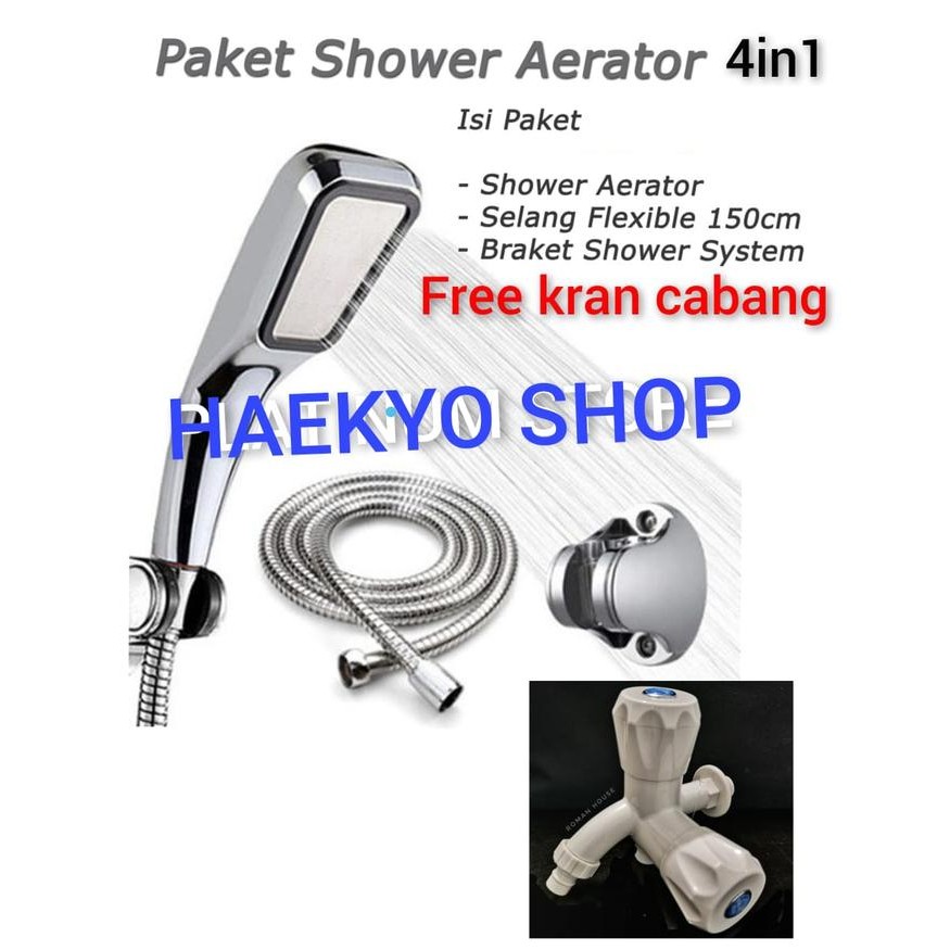 Jual PREMIUM 4IN1 LENGKAP FREE KRAN CABANG SHOWER 300 LUBANG RUMAH SALON HEMAT AIR | Shopee ...