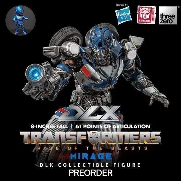 Jual Action Figure Threezero DLX Mirage Transformer ROTB | Shopee Indonesia