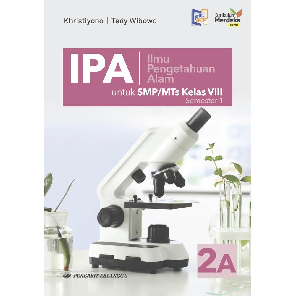 Jual BUKU ERLANGGA (NEW ORIGINAL) IPA SMP/MTS KELAS 8 JILID 2A KURIKULUM MERDEKA | Shopee Indonesia