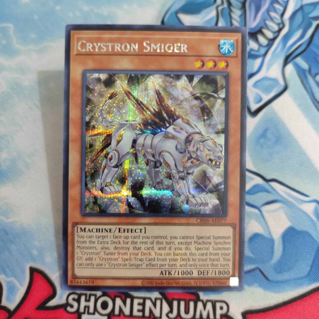 Jual yugioh AE crystron smiger CR06-AE077 SE original | Shopee Indonesia
