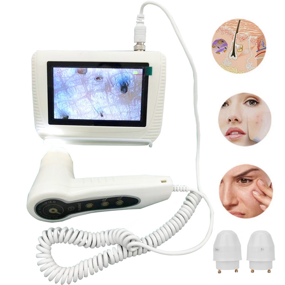 Jual New Magnifying Skin Analyzer Rechargeable Detector Hair Follicle ...