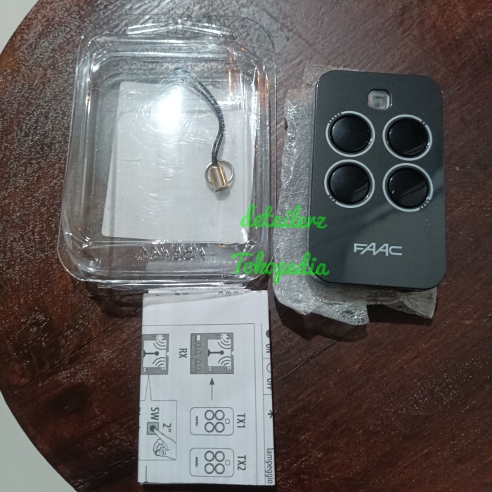 Jual Genuine Original FAAC Remote Remote Pagar FAAC Made in Ireland ...