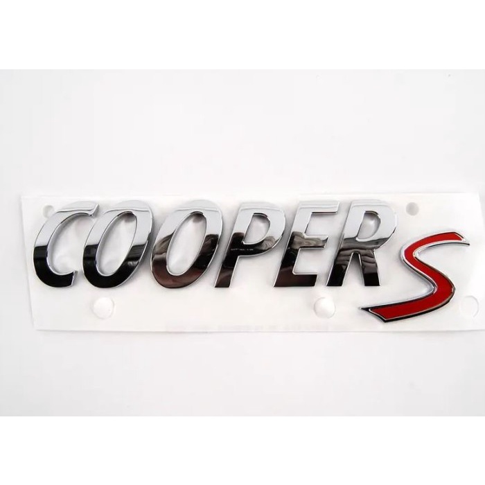 Jual Mini R52 R53 R55 R56 R57 R58 R59 R60 R61 Cooper S Logo Emblem ...