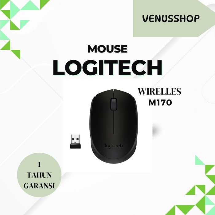 Jual LOGITECH WIRELESS MOUSE M170 ASLI / MOUSE WIRELESS M 170 ORIGINAL | Shopee Indonesia