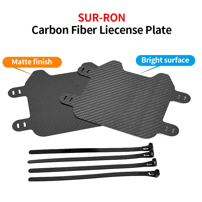 Jual TOEL Talaria SUR RON Light Bee X S Real Carbon Fiber Liecense Plate Front Plate SurRon ...