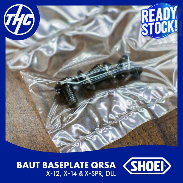 Jual Terlaris- Baut Base Plate Shoei Qrsa (X-Twelve, X-Fourteen ...