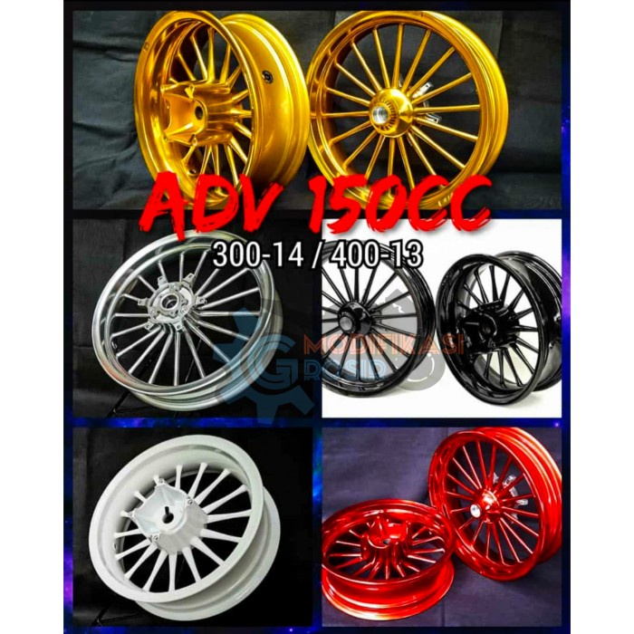 Jual Velg Racing Tapak Lebar Power Adv 150 Classic P18 100% Original ...
