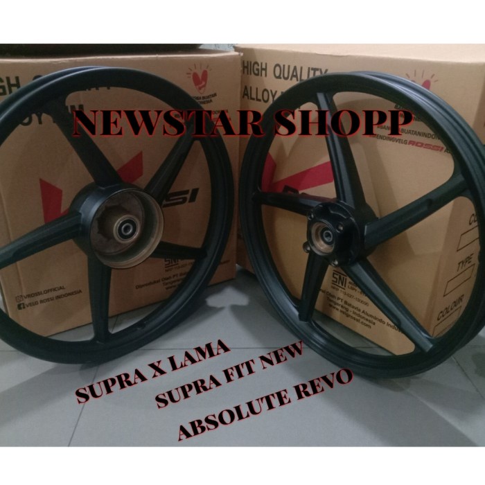 Jual Velg Rossi Supra Lama Revo Absolute Zigen Falcon Racing | Shopee ...