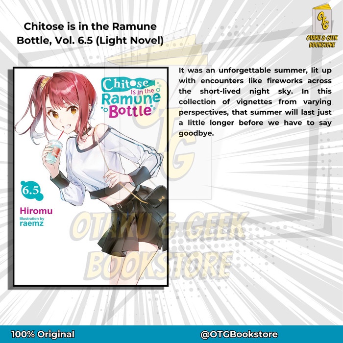 Jual Chitose Is in the Ramune Bottle, Vol. 6.5 (Light Novel) | Shopee ...