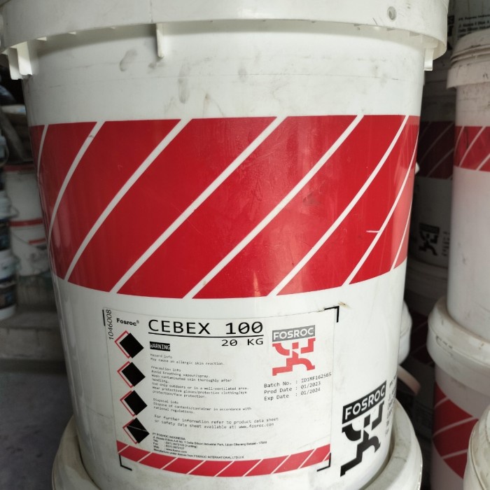 Jual Fosroc Cebex 100.Bahan Kimia Pengembang Groting.@20Kg | Shopee ...