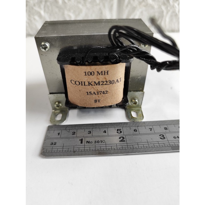 Jual Choke Induktor 100Mh Kern Inti Besi Untuk Induktansi Pengukuran Lc ...