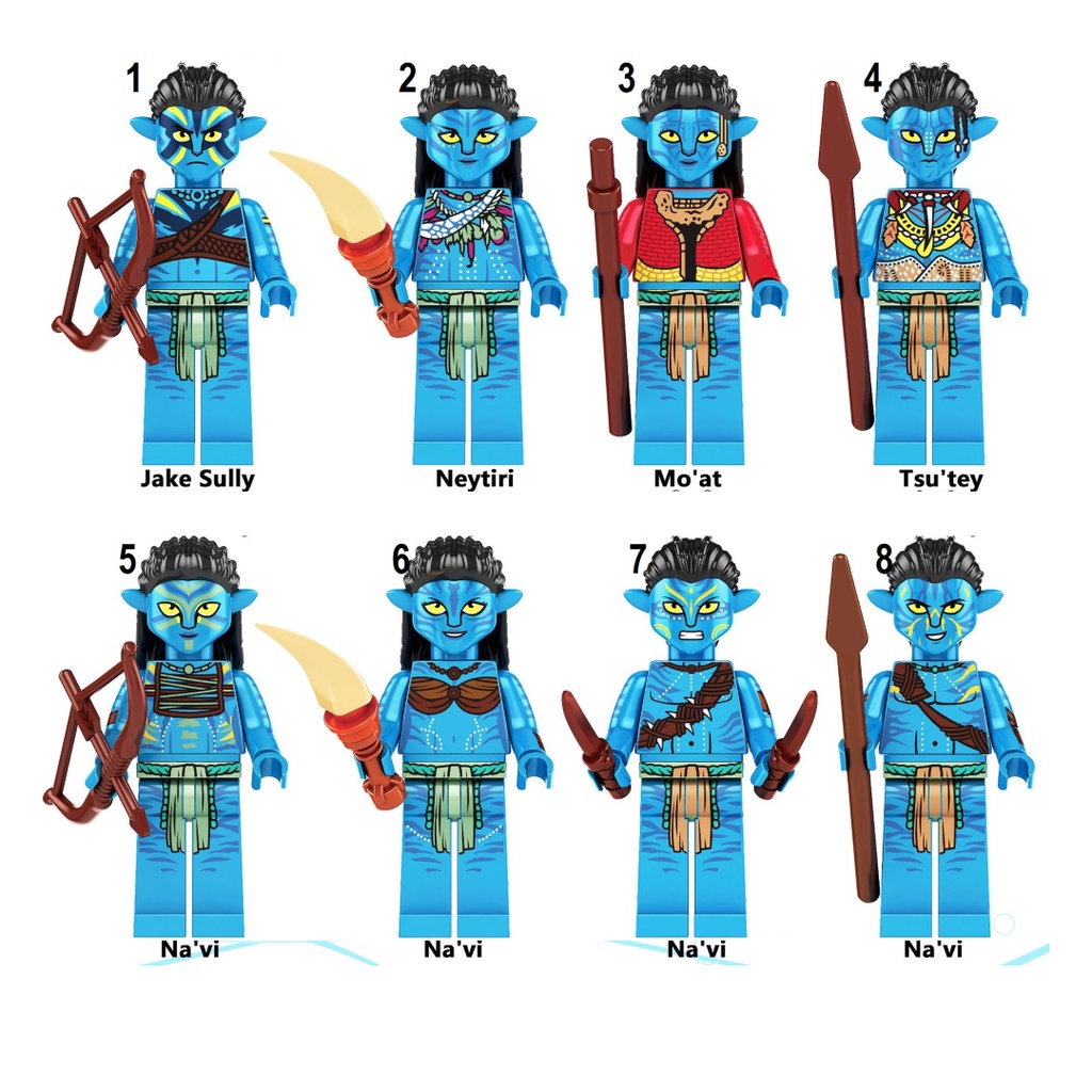 Jual Avatar Navi Toruk Makto Jake Sully Neytiri Tsutey Pandora Action ...